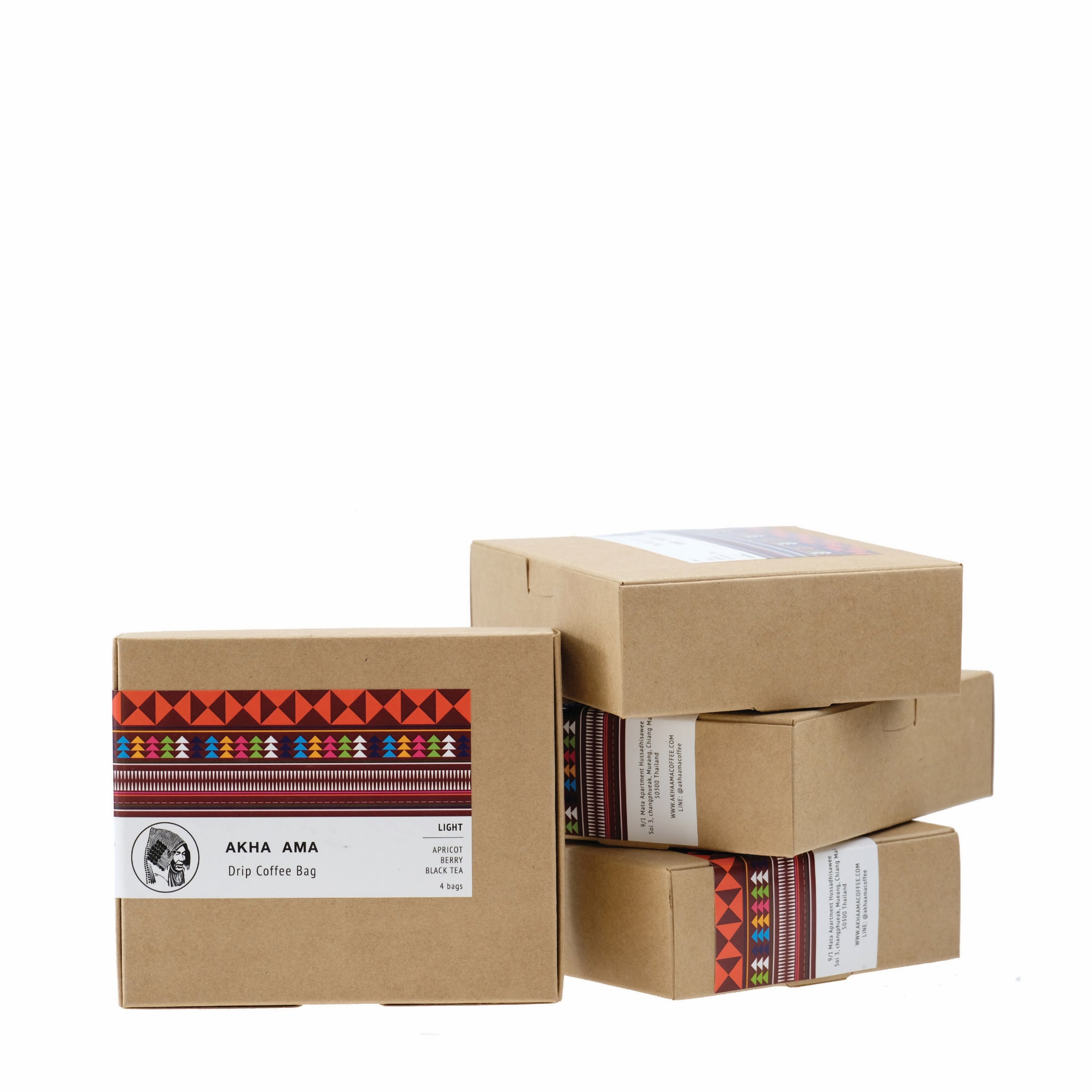 DRIP COFFEE BAG ( Light ) กาแฟดริปแบบซอง (คั่วอ่อน) – AKHA AMA COFFEE